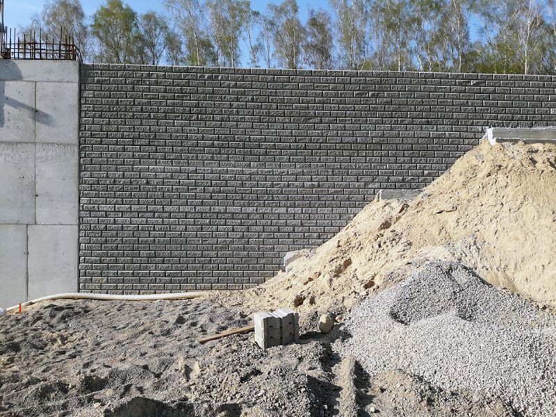 Bridge wingwalls with block facing - INORA – Your reliable and ...