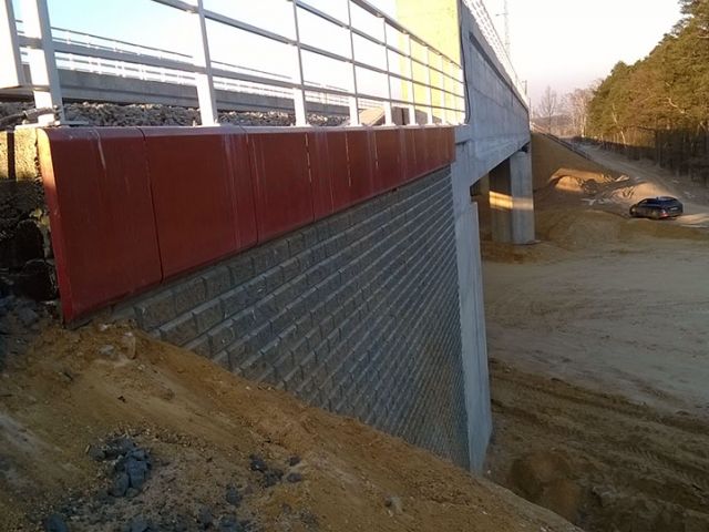 Bridge wingwalls with block facing - INORA – Your reliable and ...